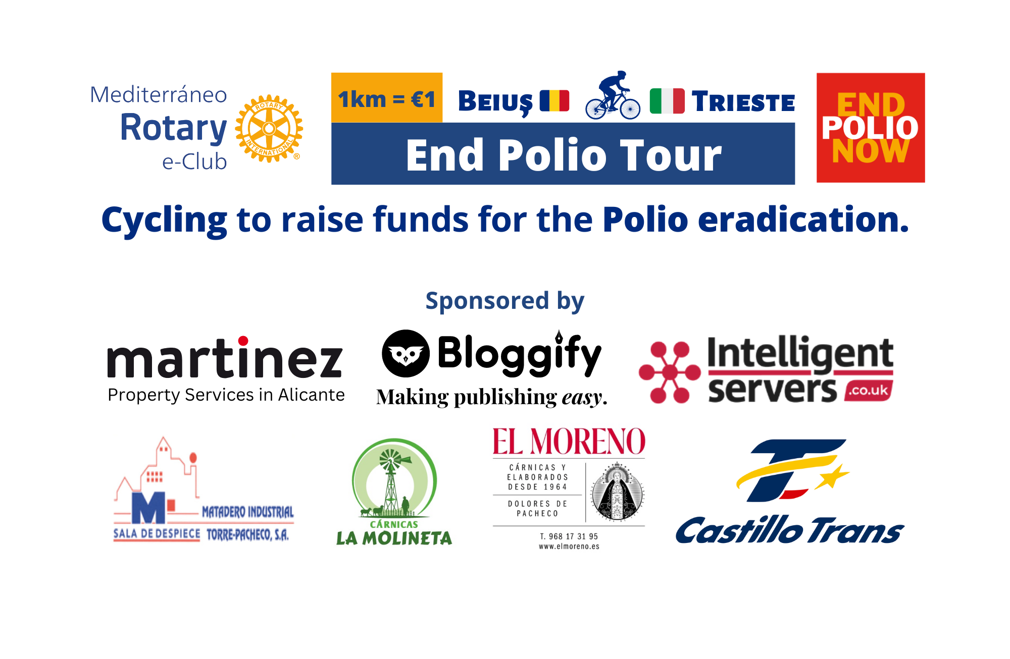 Proyecto End Polio Tour - Vuelta ciclista para recaudar fondos